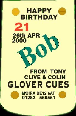 Order Form – Glover Cues