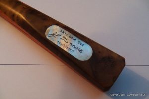 J P Mannock replica – Glover Cues